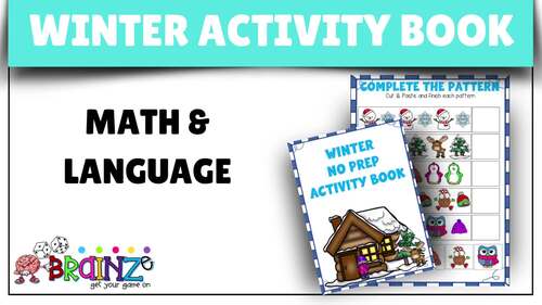 Winter No-Prep Activity Sheets | Fun & Educational Winter Worksheets ...