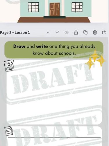 EL Education: Grade 2: Module 1: Unit 1 "What is school?" Notebook ...