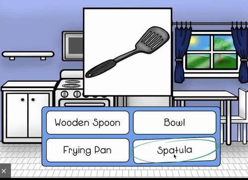 Life Skills Kitchen ID Boom Cards 1 by Life Skilled Lessons | TpT