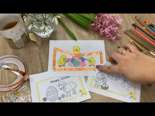 Paper circuit | STEM project | Easter | + Electricity presentation