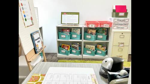 Groovy Gradeschool Theme Organized Teacher's Tool Kit + Decor Pack