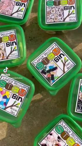 Outdoor Discovery STEM Bins® - Spring Summer Nature STEM Activities