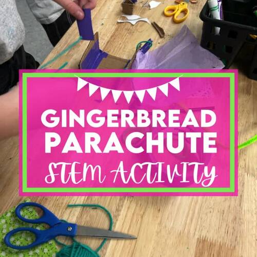 Gingerbread Man Christmas STEM Activity by Engaging Roots | TPT