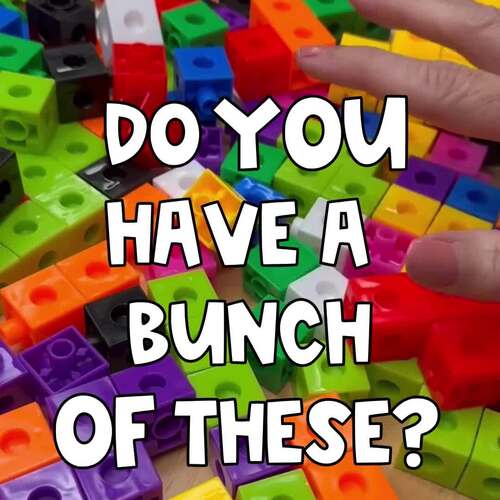 Snap Cube Task Cards STEM Activities Elementary Pattern Cards Dinosaurs