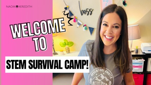 Welcome to STEM Survival Camp! [Video] | TPT