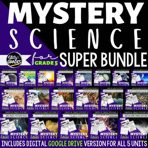 Mystery Science 5th Grade SUPPLEMENTAL SUPER BUNDLE Journal Pages | All ...