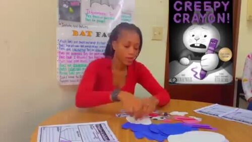 Creepy Crayon Read Aloud Comprehension Activities | Fall Craft ...