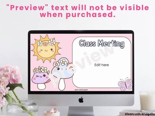 Spring Morning Slides Editable - Earth Day Daily Slides Editable ...