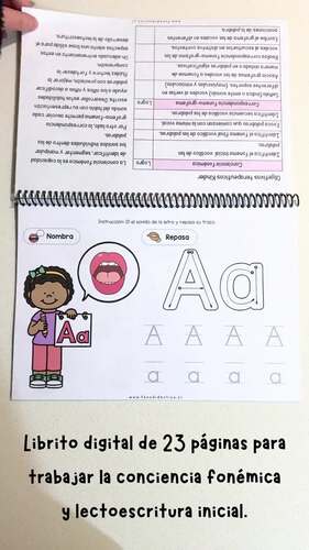 Vowels Mini Book – Spanish Phonemic Awareness & Early Literacy | TPT