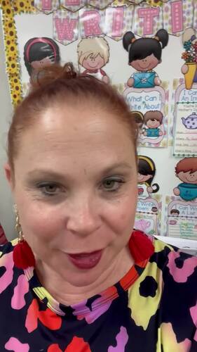 Mother's Day Tea Time Writing Center by Create Your Balance With Literacy