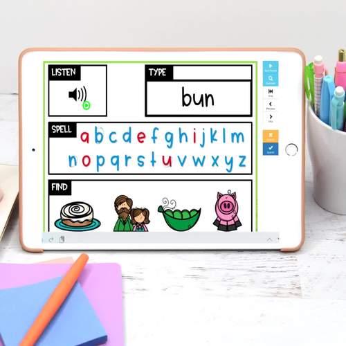 Short Vowel Mixed Practice CVC Boom Cards by Sweetnsauerfirsties