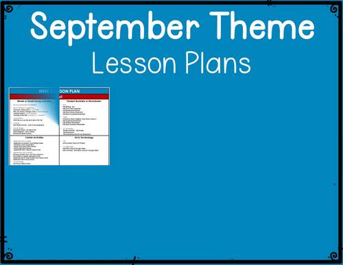 First Grade September Cross-Curricular Unit With Assessments & Worksheets