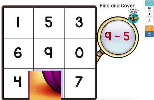 Subtraction To 10 Boom Cards by Busy Bee Studio | TPT