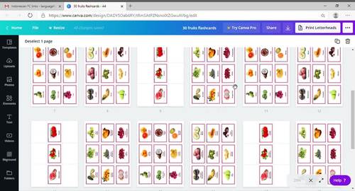Fruits Indonesian | Buah | Bahasa Indonesia (Flashcards & Worksheets ...