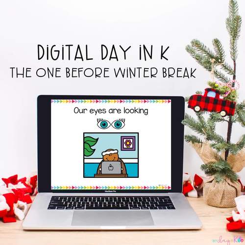 Digital Day in K Weekly Plans and Activities Week 16 | Google Slides