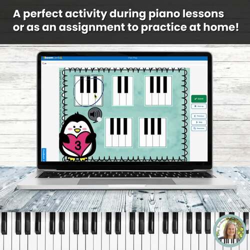 Black Piano Key Groups BOOM™ Cards - Keyboard Geography for Piano Beginners
