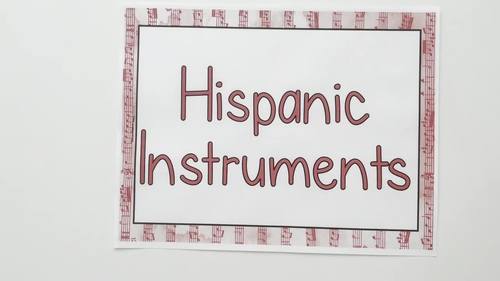 Print + Go Hispanic Instruments Coloring + Activity Sheets + Printable ...