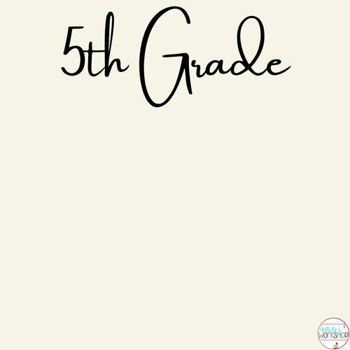 5th Grade Florida Social Studies Standards by White's Workshop | TPT