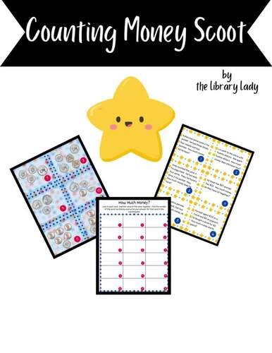 How Much Money--Adding Coins and Word Problems Math Center | TPT