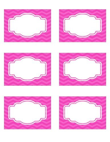 Editable Chevron Student Name Tags Labels Desks by Mary Momerwids