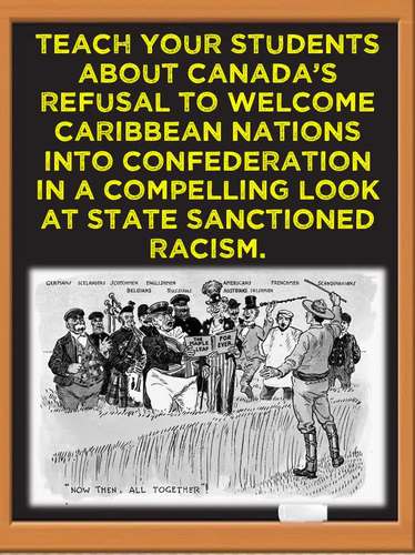 Canada, Racism and the Caribbean: PowerPoint & Student Activity | TPT