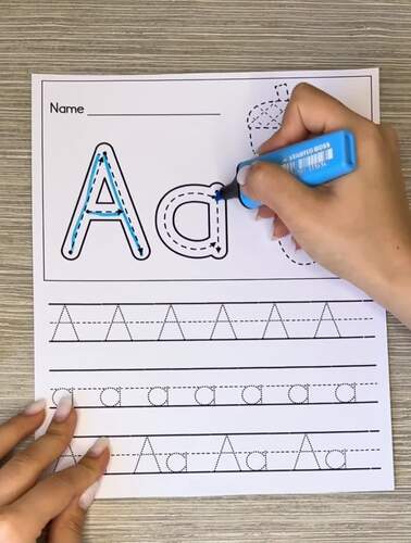 Tracing Writing Coloring Worksheets Alphabet Numbers Handwriting ...