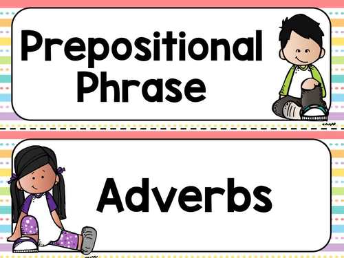 Preposition or Adverb? Sorting, Task Cards & Worksheet | Digital & Print