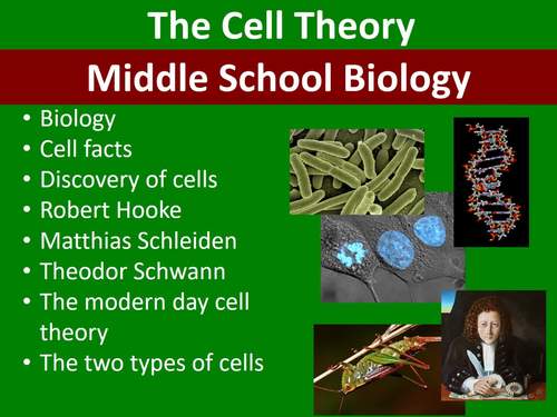 The Cell Theory - A Middle School Biology Lesson by Teach With Fergy