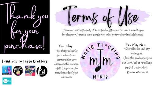 High and Low Sounds: Mini Lesson 1-3 by Music Teaching Minis | TpT