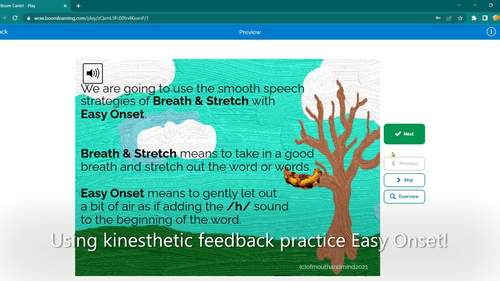 Easy Onset for Stuttering - Initial Vowel Word/Sentences: Hungry Hoot Owl!