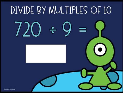 Divide by Multiples of 10, 100, and 1,000 Google Slides - 4th Grade Math