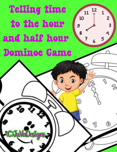 1st grade telling time to the hour and half hour worksheets for analog ...