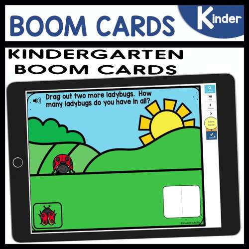 Matching Numbers to Quantities Counting to 8 Kindergarten Math Boom ...