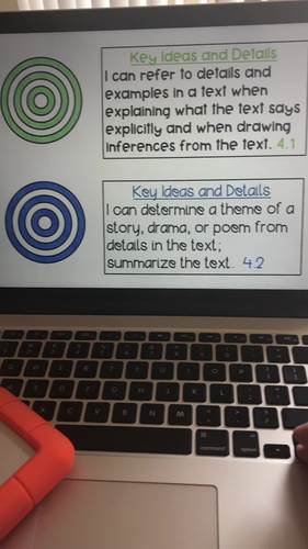 Fourth Grade CCSS I Can Statements for Reading Literature | TPT