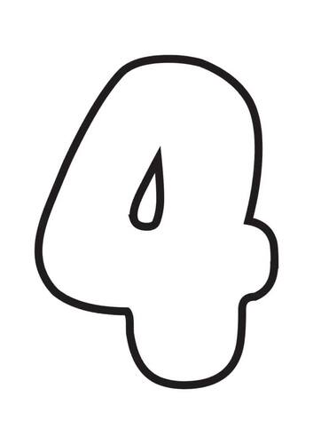 Bubble Letters Alphabet A-Z, Numbers 0-9, Symbols | Solid & Outline by ...