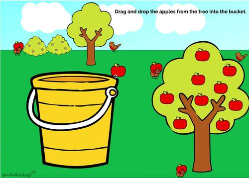 Let's Go Apple Picking - Boom™ Card - OPEN-ENDED for Speech Therapy
