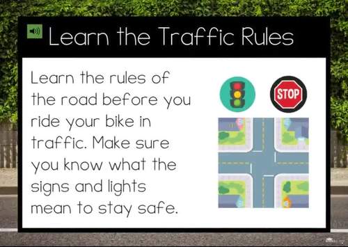 Bicycle Safety BOOM CARDS + Bike Safety Printable Activities by Books ...