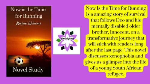 Now Is the Time for Running Novel Study/South Africa Unit (UPDATED Oct ...