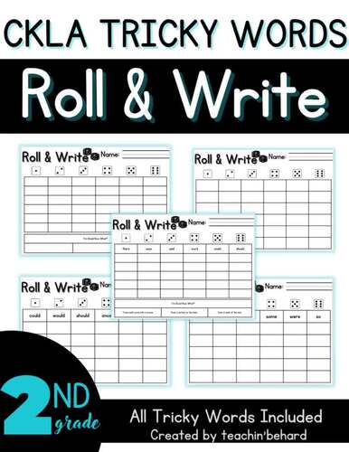 Roll & Write | CKLA Amplify Aligned | Grade 2 | Literacy Center ...