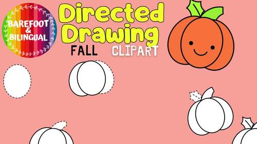 Fall Directed Drawing Clipart | Fall Clipart for Directed Drawing ...