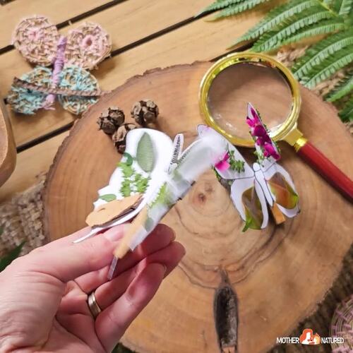 Flapping Butterfly & Moth Craft | Butterfly Craft | Moth Craft | Nature ...