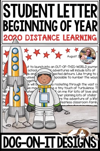 Welcome Back To School Letters Editable Digital Google Slides™ Distance ...