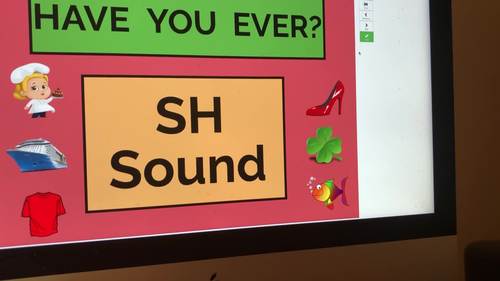 SPEECH THERAPY BOOM CARDS™: Have You Ever? Questions SH Sound Parts 1 ...