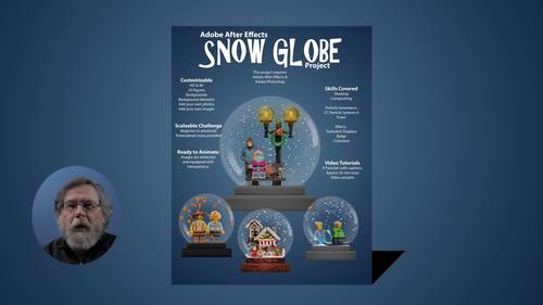 After Effects Snow Globe Project by Gerry's New Media Market | TPT