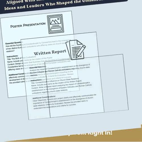 Federalist Papers & Architects of the Constitution PBL Choice Board ...