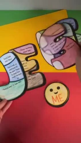 Jesus Loves Me. Christian Bible lessons and craft activities for kids ...