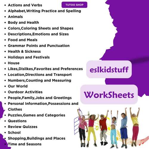 English for Kids|Eslkidstuff|Learning English|Worksheets|reading