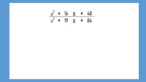 Algebra 1 Video 25 Simplifying Rational Expressions | TPT