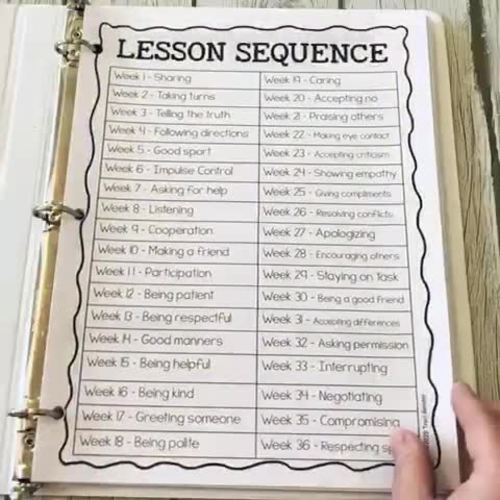 Social Skills For A Year {A Year-long Curriculum} | TpT