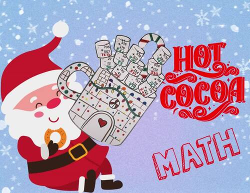 Math Christmas Craftivity Addition and Subtraction With and Without ...